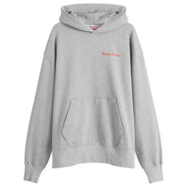Kenzo Verdy Collection Oversized Hoodie - Pearl Grey | Editorialist
